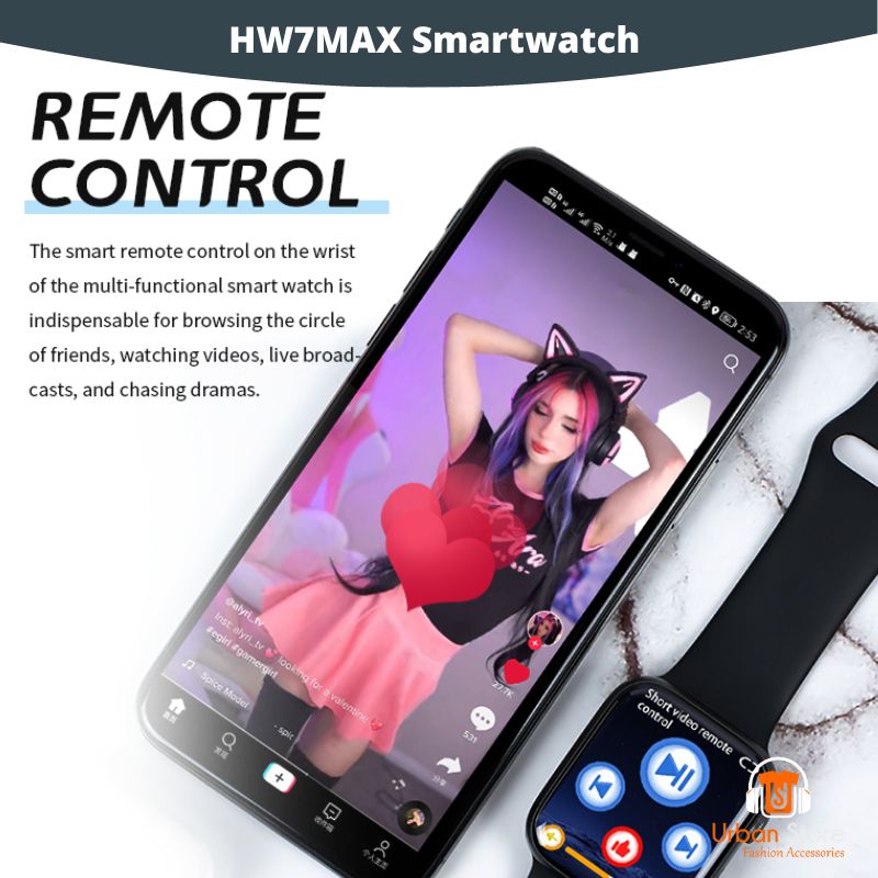 SMARTWATCH HW 7 MAX - New Age Electronic - Innovación, Calidad y Atención.